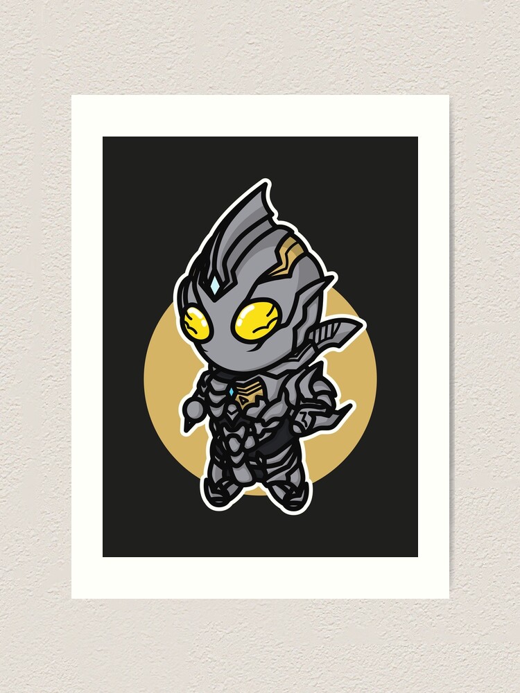 "Ultraman Trigger Dark Chibi Style Kawaii" Art Print for Sale by ...