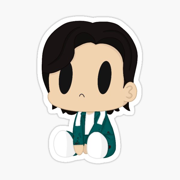 "Gi-hun (456)" Sticker for Sale by OhItsMari | Redbubble