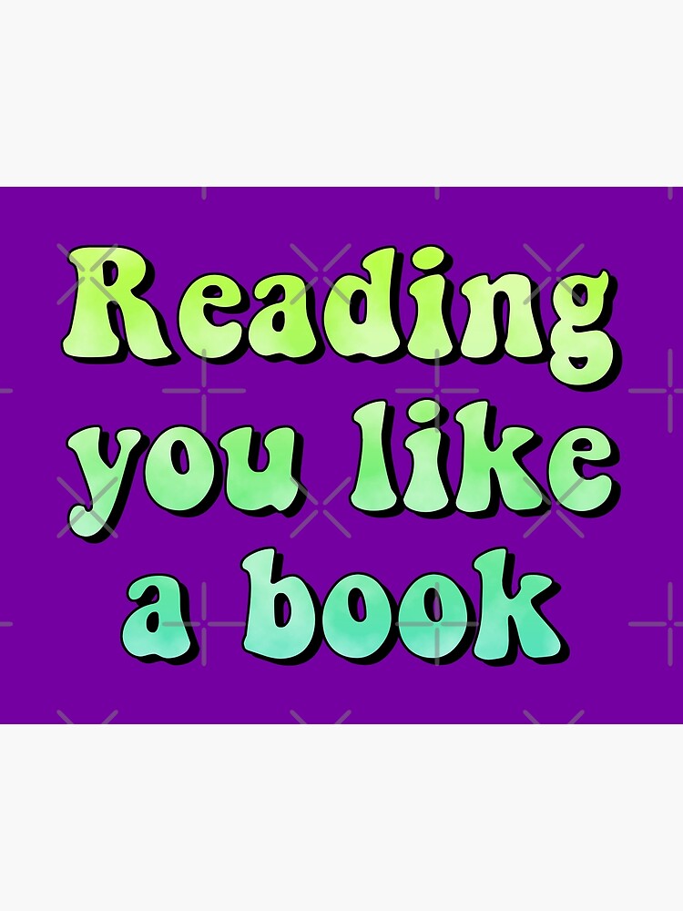"Reading you like a book groovy quotes 70s 80s funky vibes" Poster for ...
