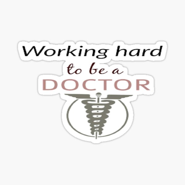 "the doctor " Sticker for Sale by Special-A-2021 | Redbubble