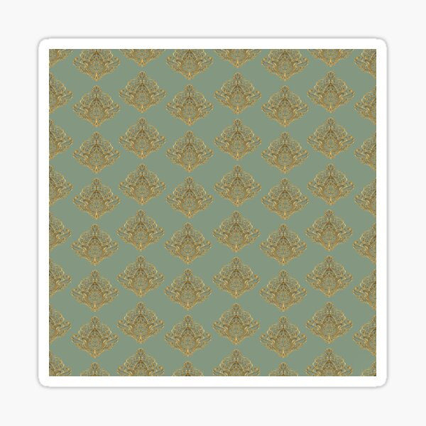 "Rococo Chandelier Style." Sticker for Sale by Almanzart | Redbubble