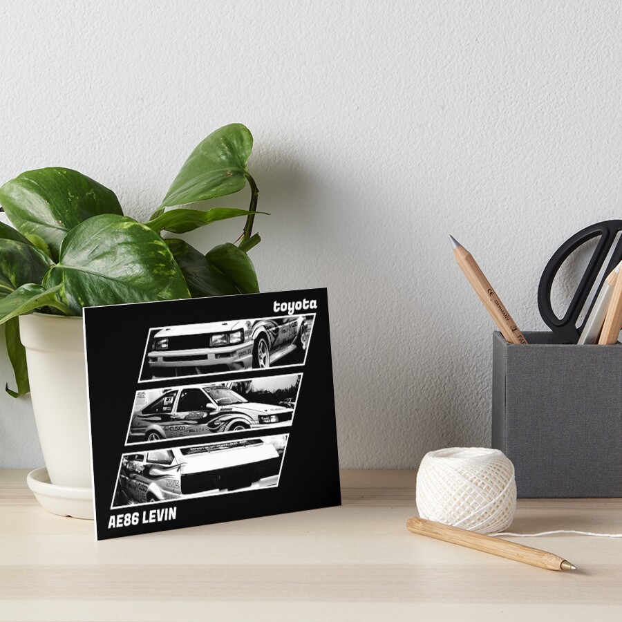 "TOYOTA COROLLA AE86 LEVIN D1GP Black 'N White Archive 2 (Black Version ...