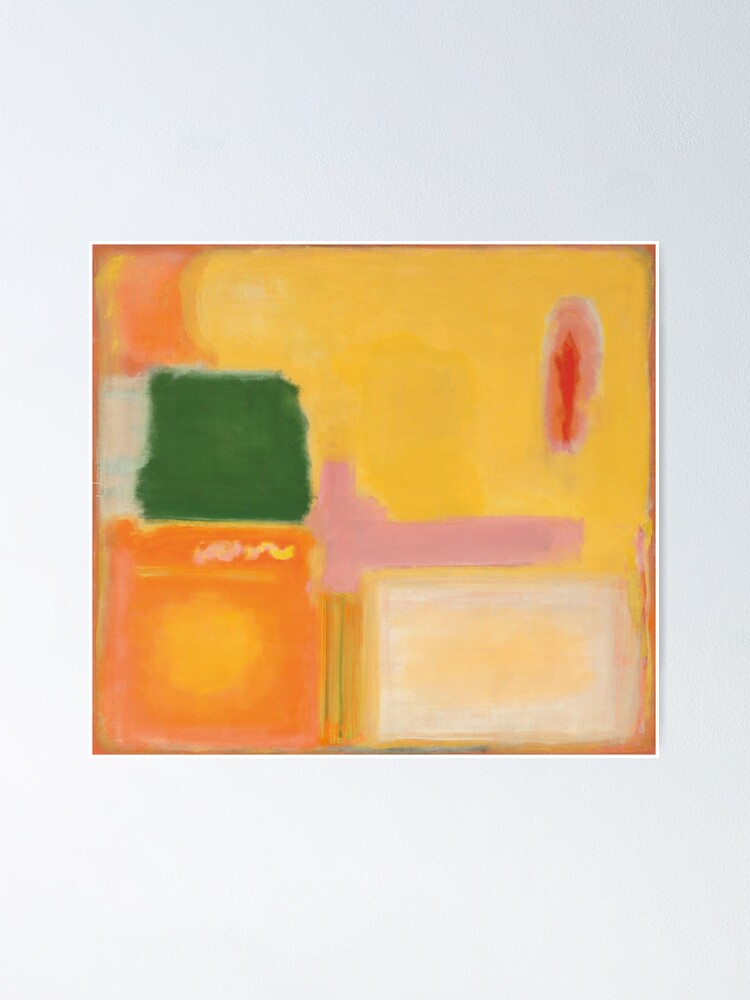 "Mark Rothko "No. 16/No. 12 (Mauve Intersection)"" Poster for Sale by ...