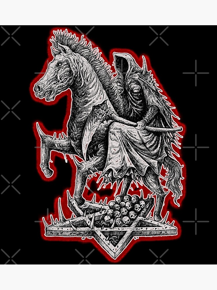 "Birthday Gift Upon A Pale Horse- His Name Is Death Awesome For Movie ...