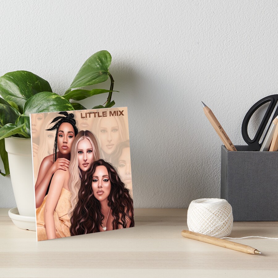 "Little mix fan art" Art Board Print by NicoleScarpaArt | Redbubble