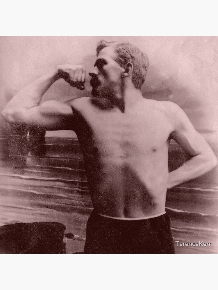 "Mr Muscles - 1904 vintage photograph" Poster by TerenceKerr | Redbubble