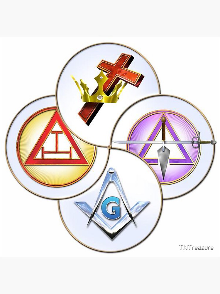 "York Rite" Sticker for Sale by TNTreasure | Redbubble