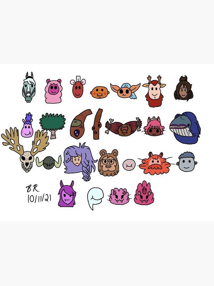 "Centaurworld Headshots" Sticker for Sale by SuperYoshiFan02 | Redbubble