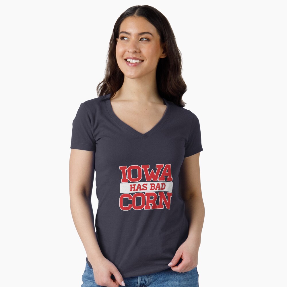 "Iowa has bad corn" Sticker for Sale by navtrav | Redbubble