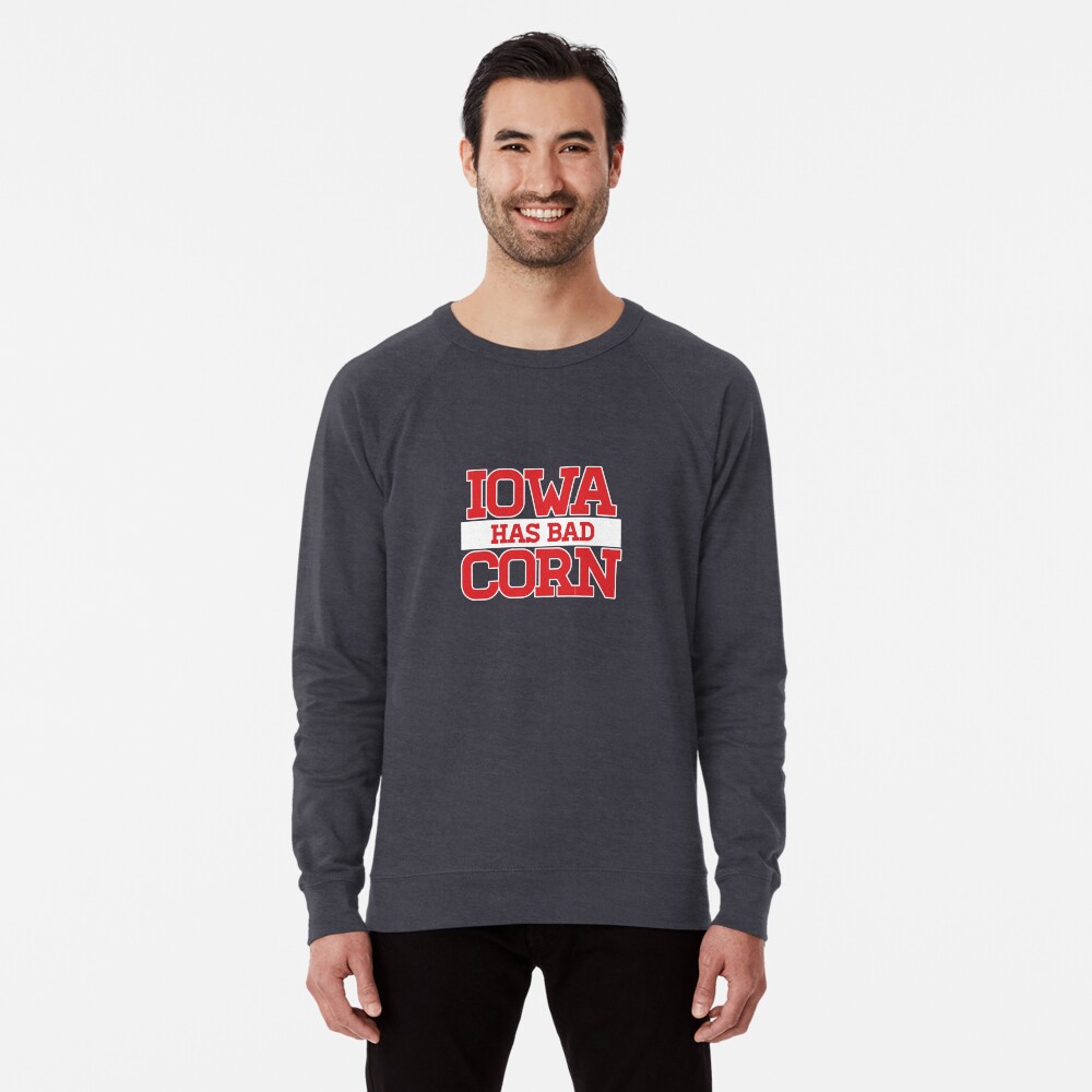 "Iowa has bad corn" Sticker for Sale by navtrav | Redbubble