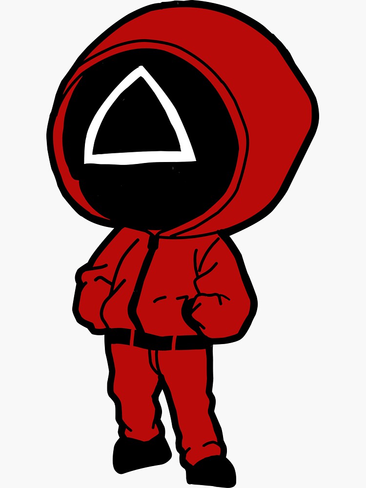 "squid game minion chibi art" Sticker by cocachris | Redbubble