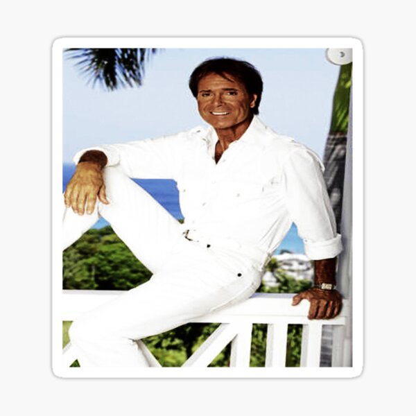 "cliff richard " Sticker for Sale by SheroTreasures | Redbubble