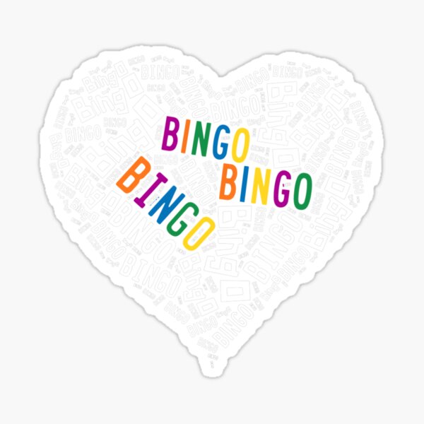 "Best Play Bingo I Love Bingo" Sticker for Sale by JaredBui | Redbubble