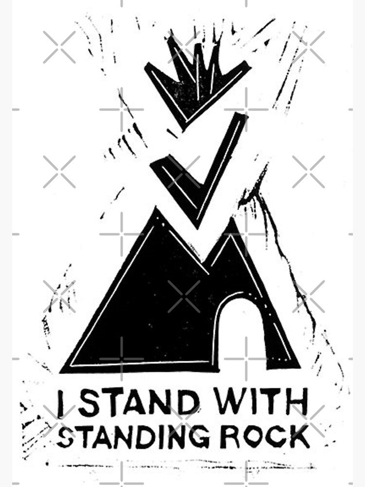 "Stand With Standing Rock " Sticker for Sale by ArtWithHearts11 | Redbubble