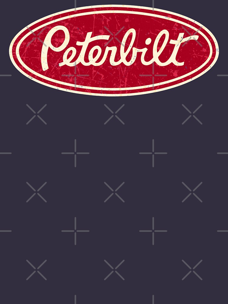 "Peterbilt Truck Racing Vintage " T-shirt for Sale by turboscope ...