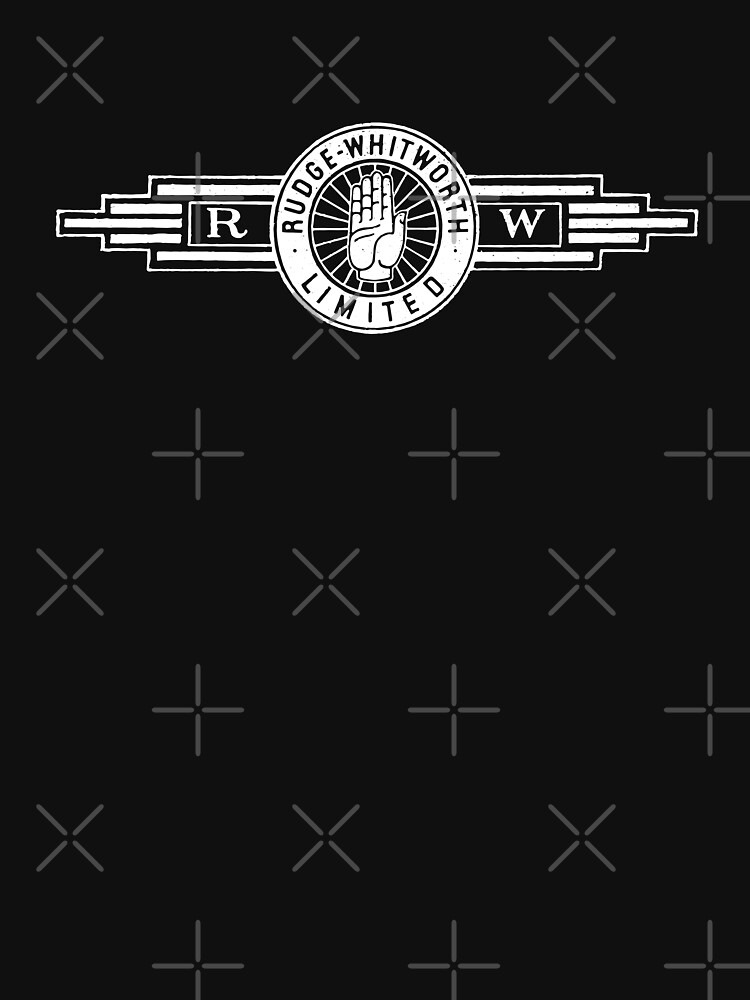 "Rudge Whitworth Limited Logo Badge" T-shirt for Sale by Vectornauts ...