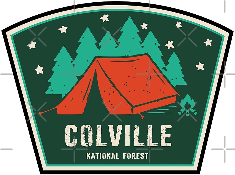 "Colville National Forest Camping" by esskay | Redbubble