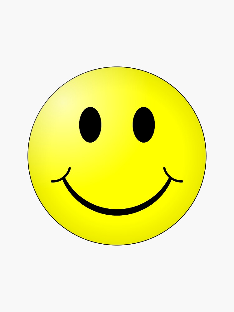 "Smile icon" Sticker by mipi-sr | Redbubble