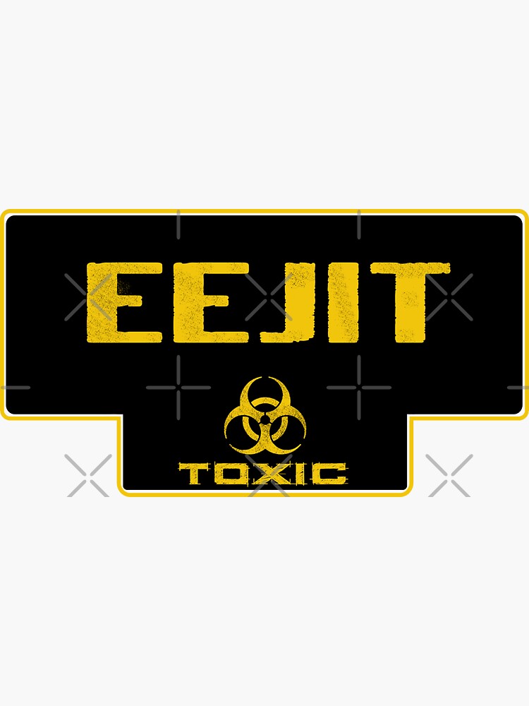 "Eejit" Sticker for Sale by lazerwhirl | Redbubble