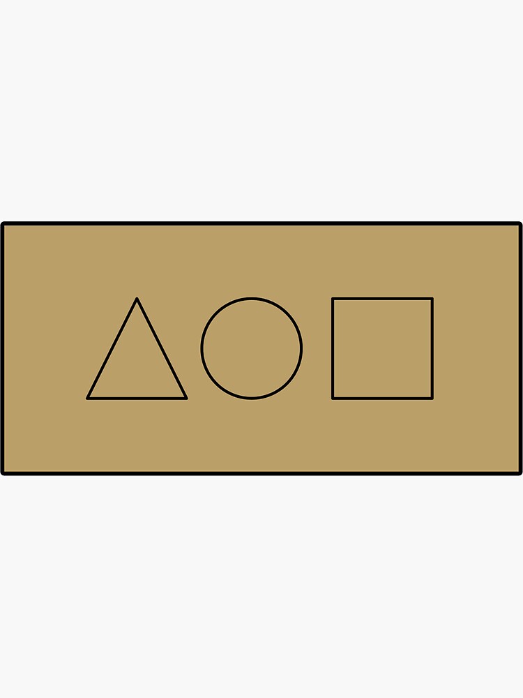 "Squid Game - Card Design" Sticker for Sale by Creative208 | Redbubble