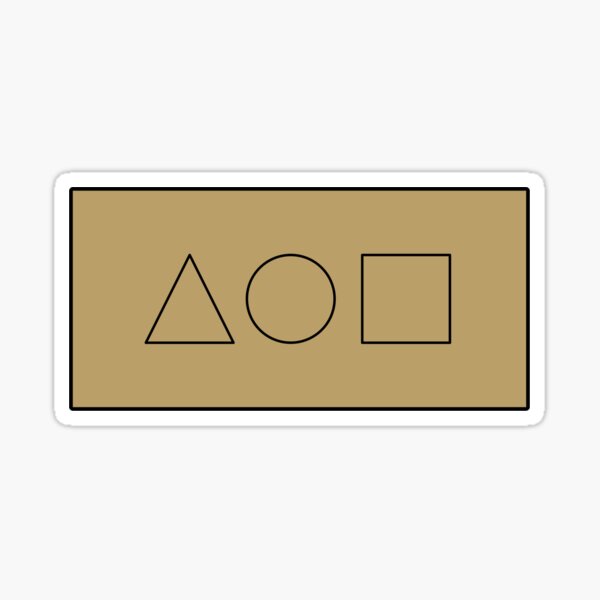 "Squid Game - Card Design" Sticker for Sale by Creative208 | Redbubble