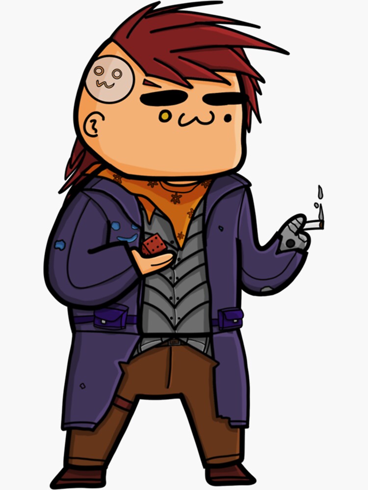 "Rimworld - Randy Random " Sticker for Sale by HomeTipShop | Redbubble