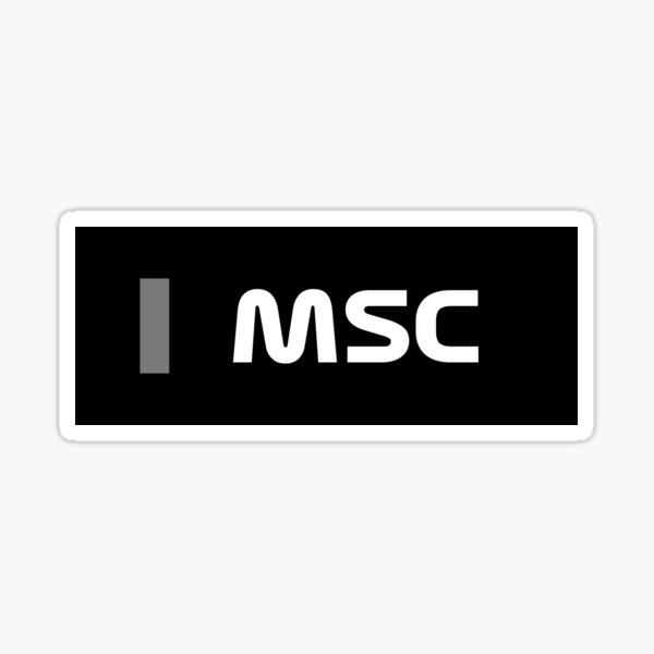 "MSC. 2022 Season" Sticker for Sale by FilipeFerreira | Redbubble
