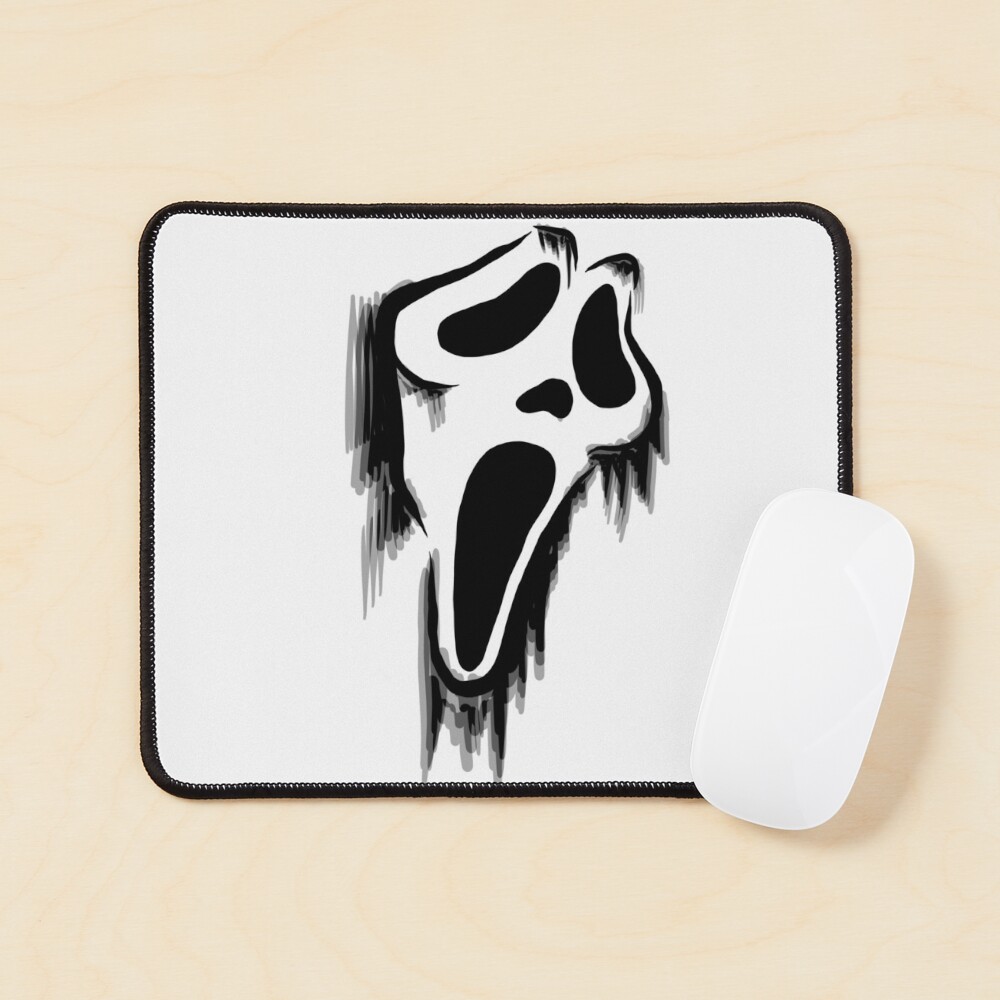 "ghostface" Sticker by littlegraphics | Redbubble