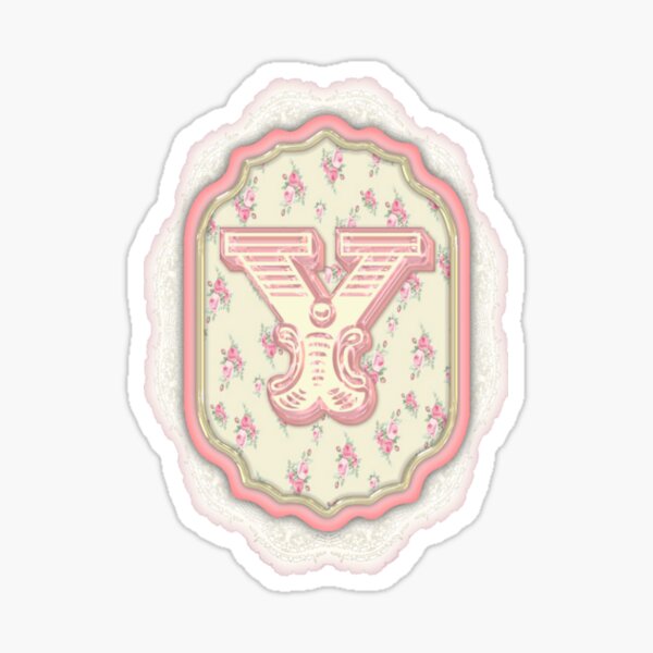 "Letter Y" Sticker for Sale by AhmedKell | Redbubble