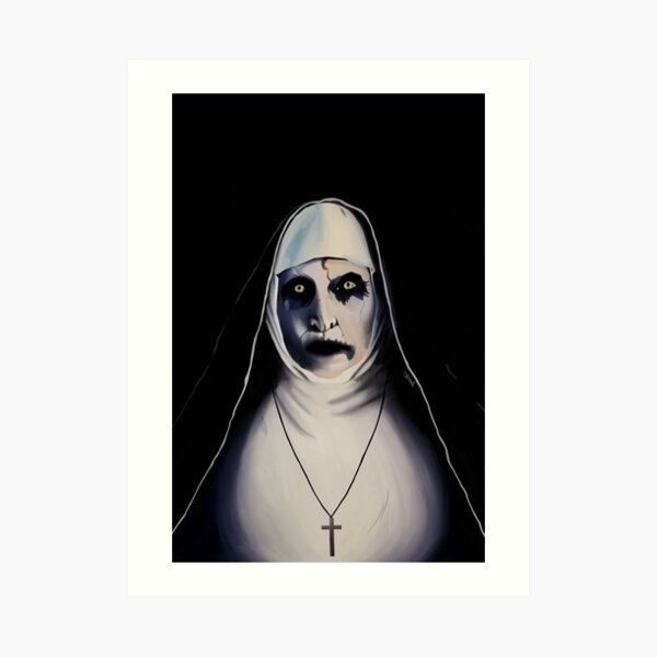 "The Nun - Valak" Art Print by CatherineAlysha | Redbubble