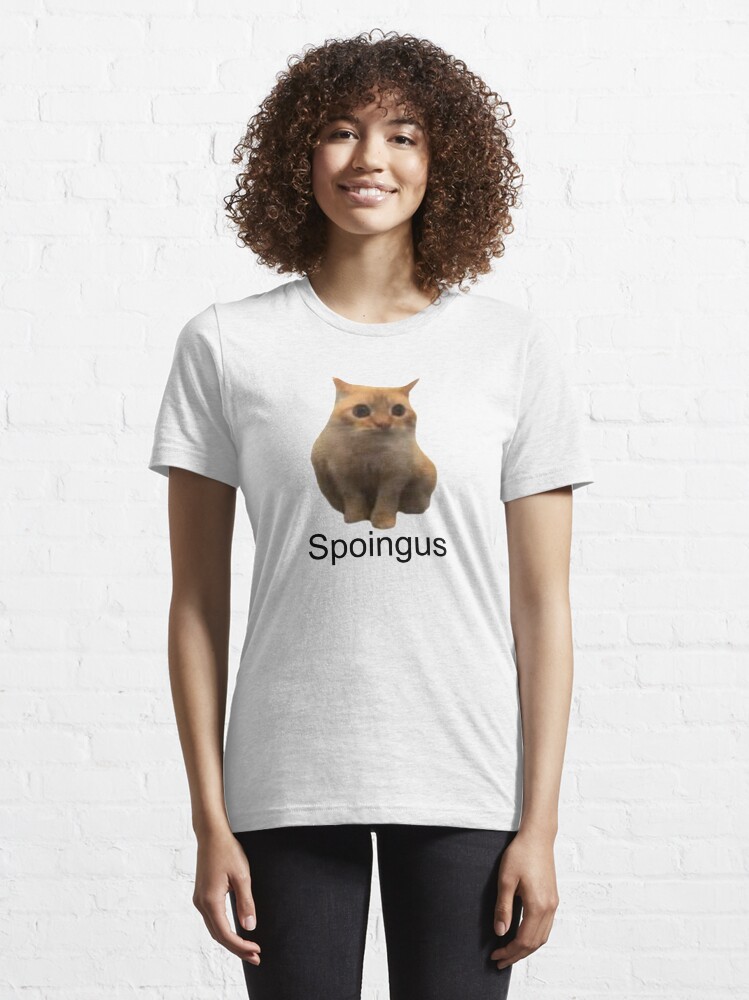 "Spoingus The Cat Meme" Essential T-Shirt for Sale by marylovesshrek ...