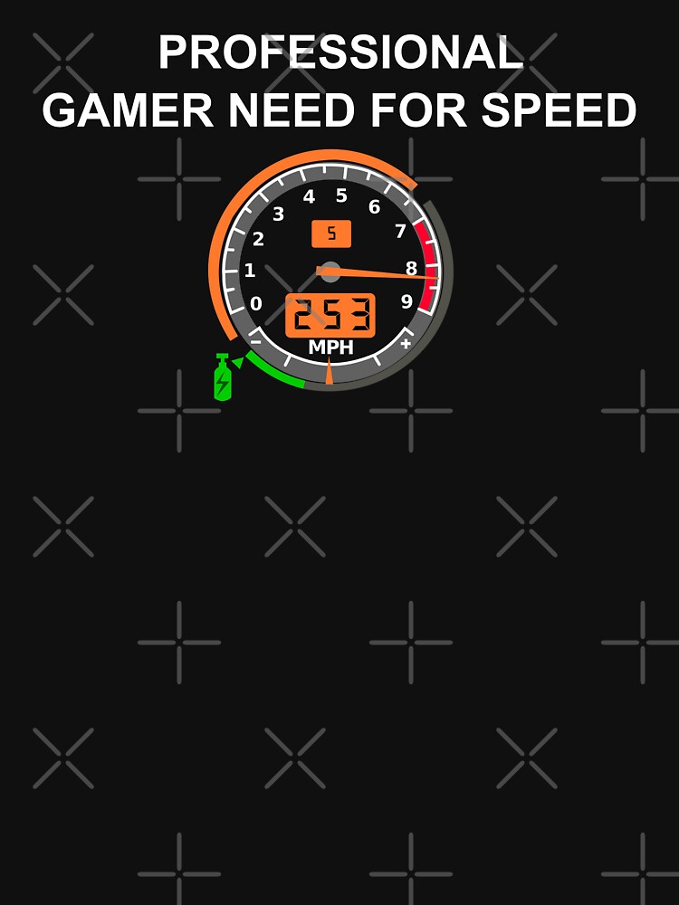 "SPEEDOMETER RACING GAME" T-shirt for Sale by LunaticOfDesign ...