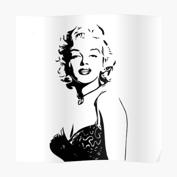 "Marilyn, Munro, lady" Poster for Sale by Anilpaswan | Redbubble