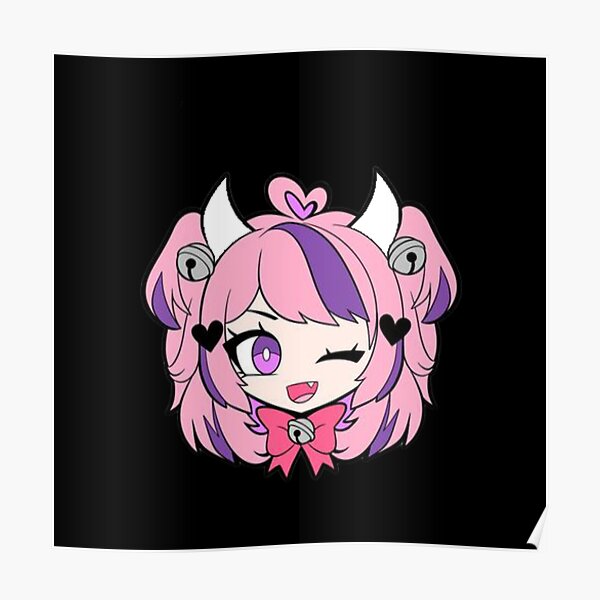 " Silvervale Vshojo LIMITED EDITION ironmouse Head" Poster for Sale by ...