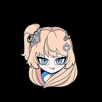 "Silvervale Vshojo LIMITED EDITION hime Head" Sticker for Sale by ...