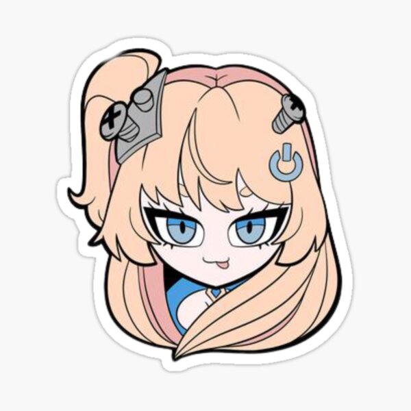 "Silvervale Vshojo LIMITED EDITION hime Head" Sticker for Sale by ...