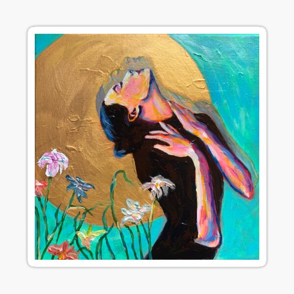 ""Eternal Spirit"" Sticker for Sale by Mozzafiatoart | Redbubble