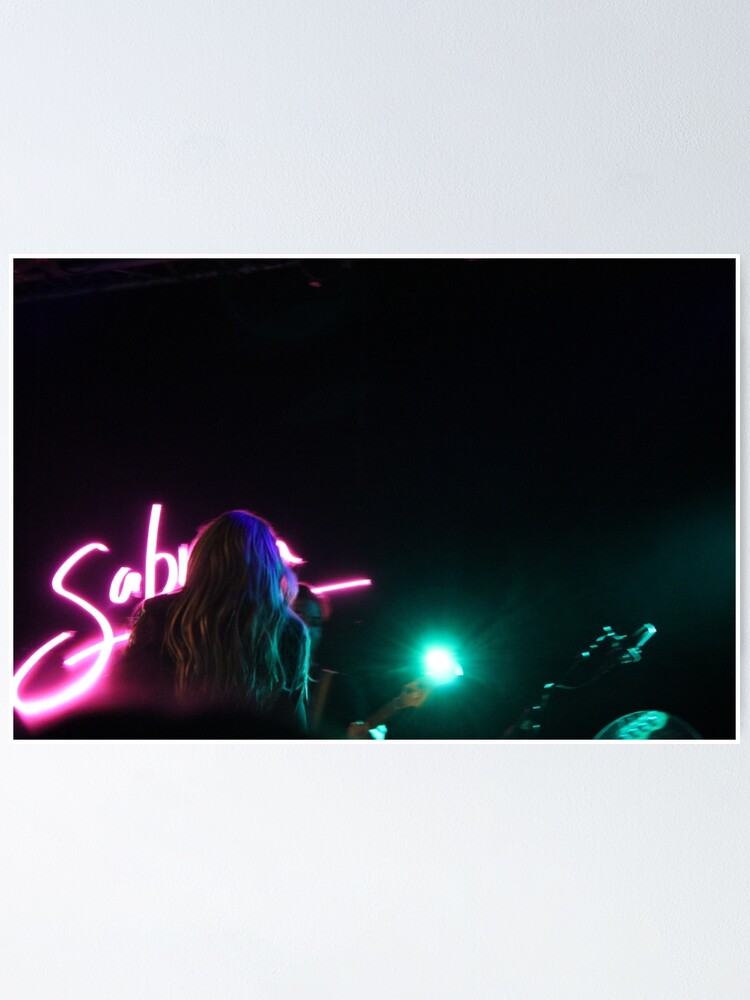 "Sabrina Carpenter in Concert" Poster for Sale by LindsBrooke12 | Redbubble