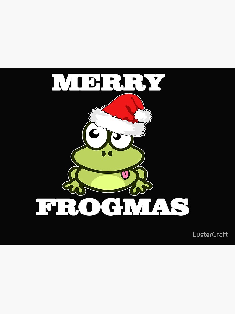 Lámina fotográfica « Navidad de la rana, Navidad de la rana, Frogmas ...