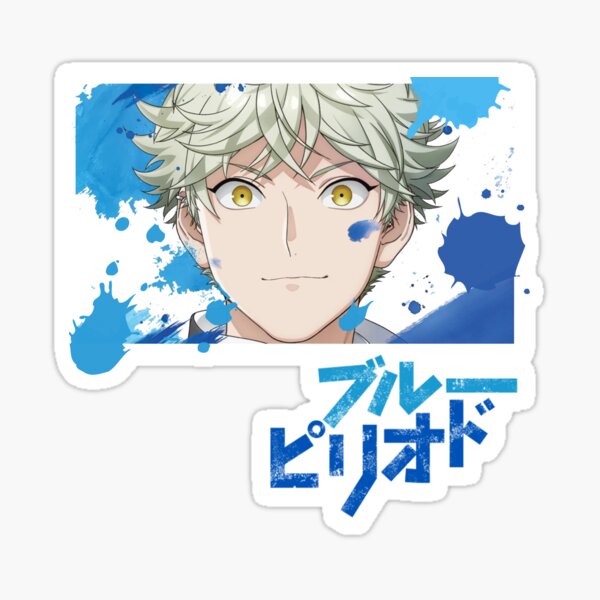 "Blue Period" Sticker for Sale by VintageAnime | Redbubble