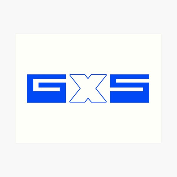 "GXS Logo" Art Print for Sale by sugallade22 | Redbubble