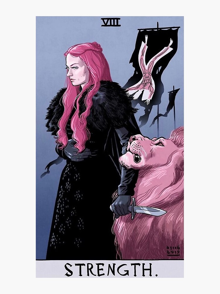 "Sansa Tarot" Sticker for Sale by smeade18 | Redbubble