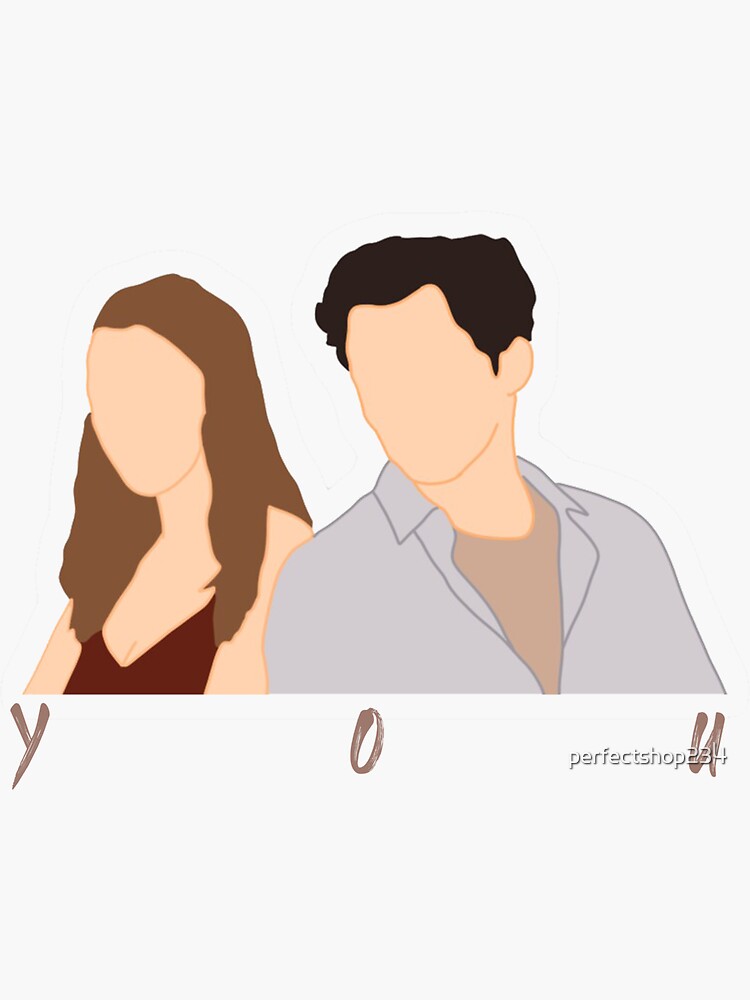 "you netflix tv show sticker " Sticker by perfectshop234 | Redbubble