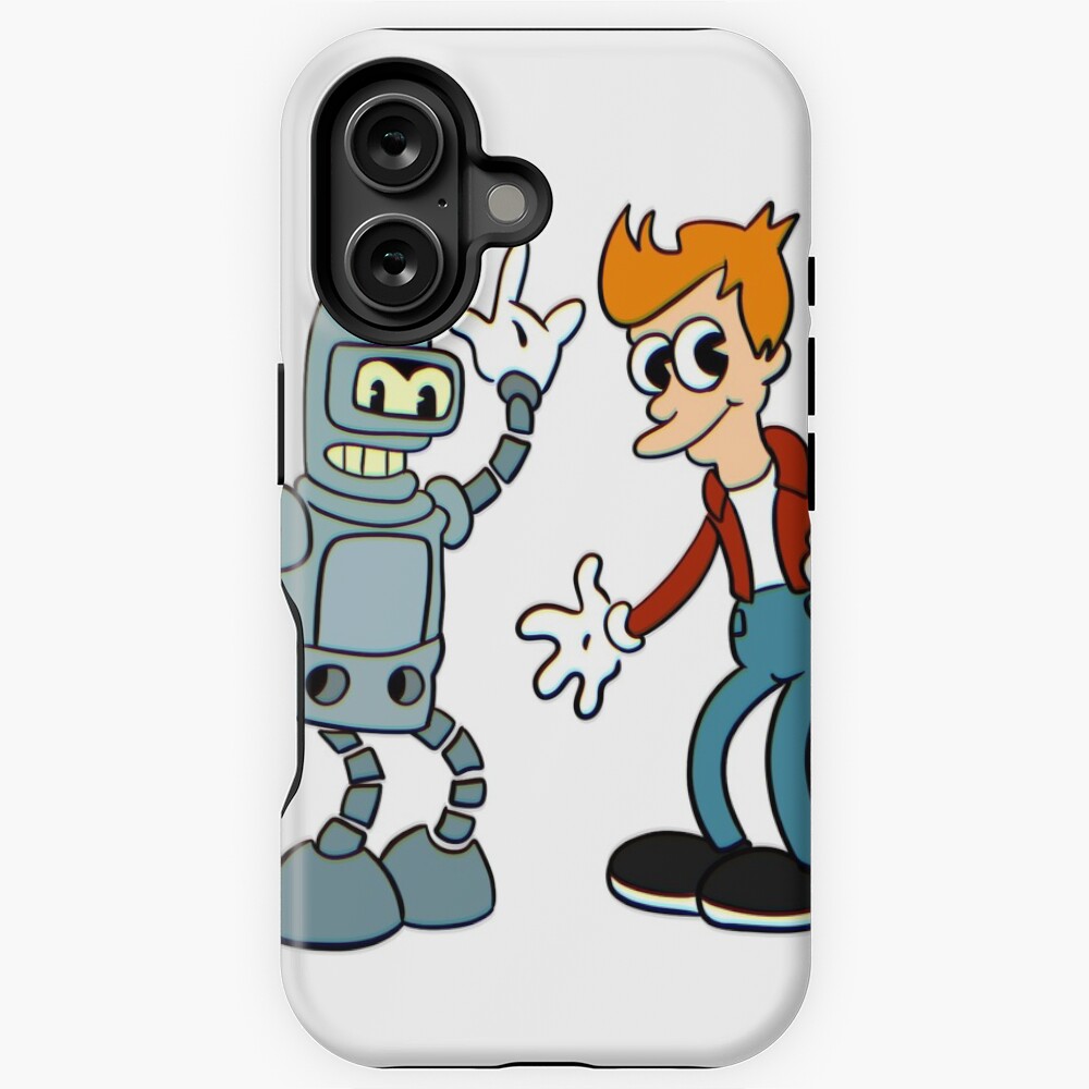 "BENDER AND FRY" Sticker by Megatu | Redbubble