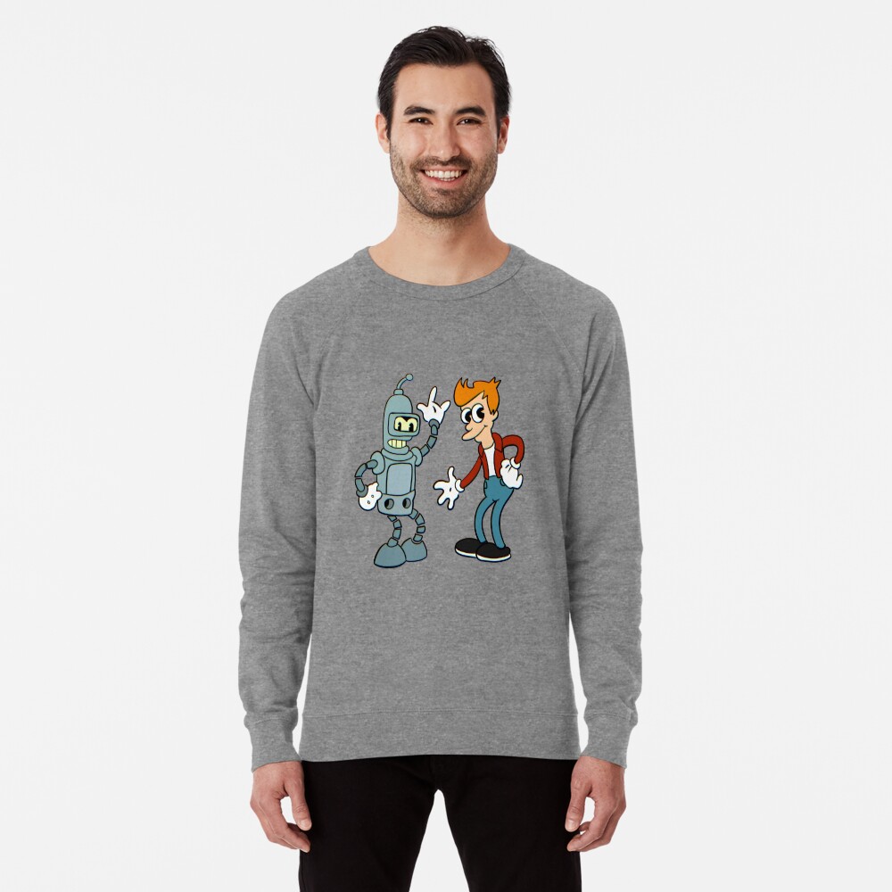 "BENDER AND FRY" Sticker by Megatu | Redbubble
