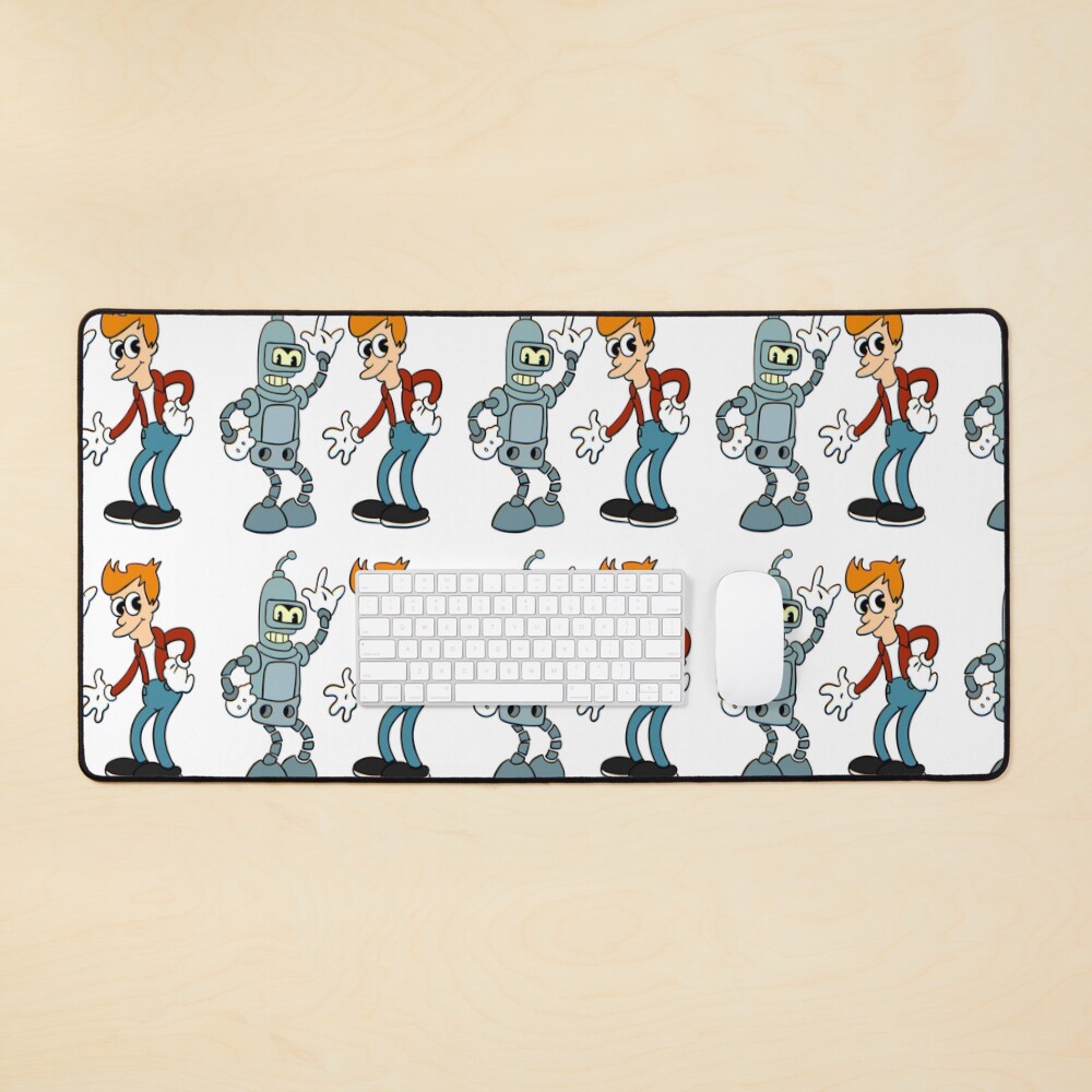 "BENDER AND FRY" Sticker by Megatu | Redbubble