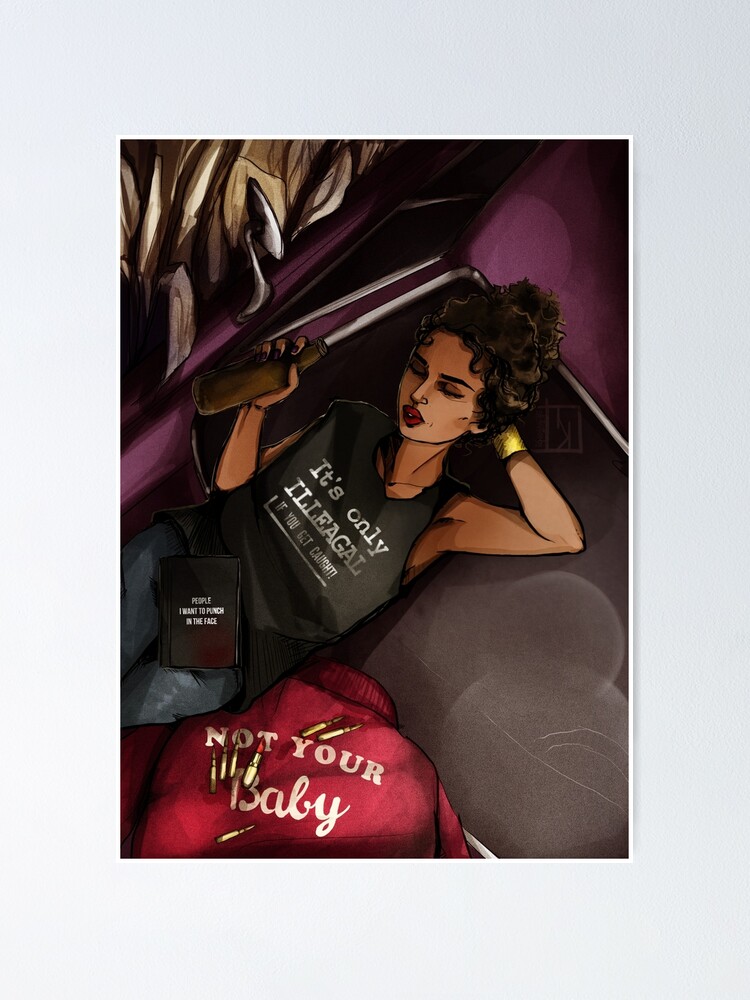 "Not Your Baby" Poster by dizinky | Redbubble