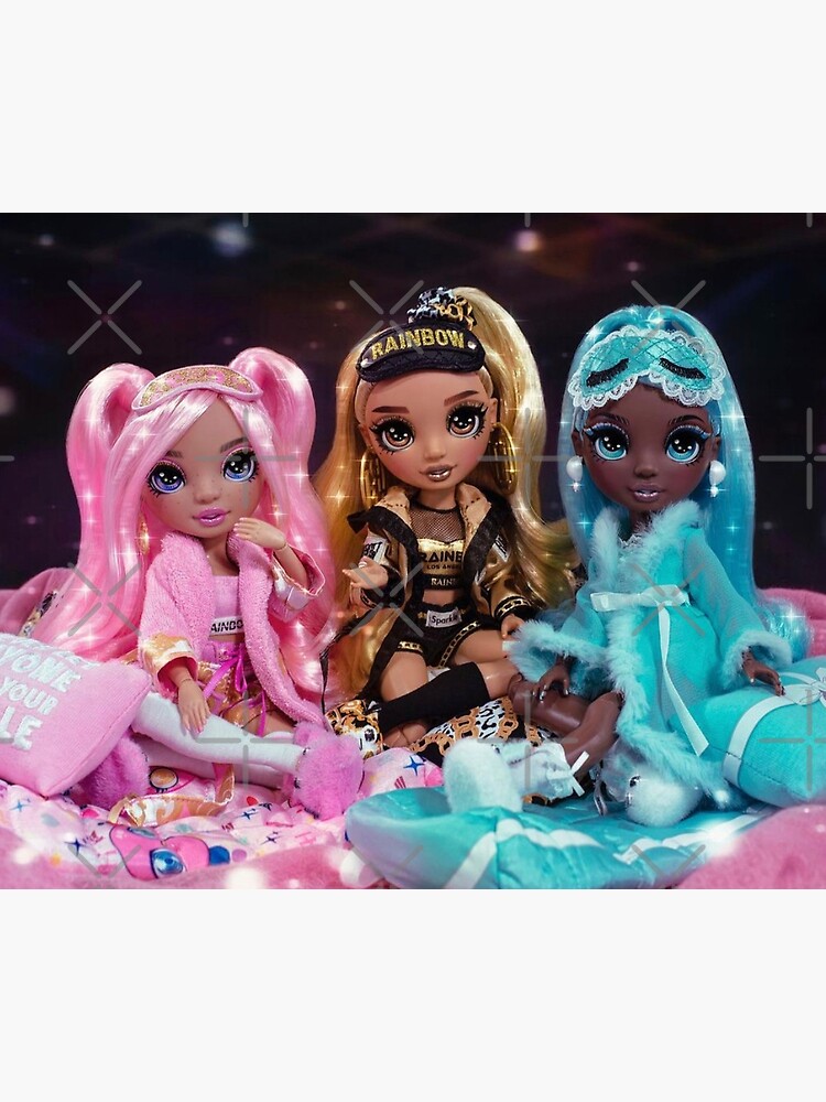 "Rainbow High Slumber Party dolls " Art Print for Sale by ...