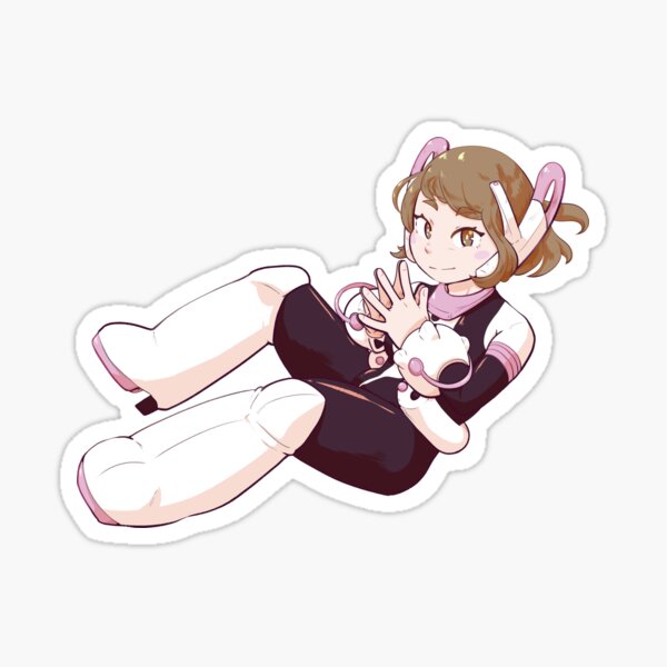 "MHA Ochako Uraraka Uravity" Sticker for Sale by Nacyn | Redbubble