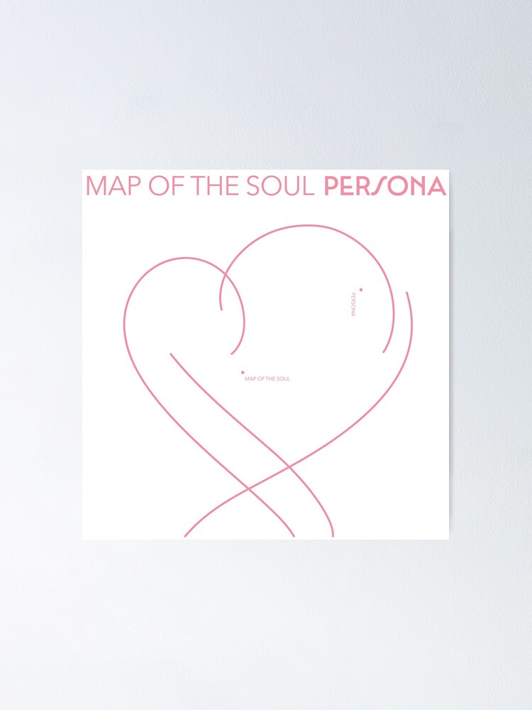 "BTS MAP OF THE SOUL MERCH" Poster for Sale by baekgie29 | Redbubble